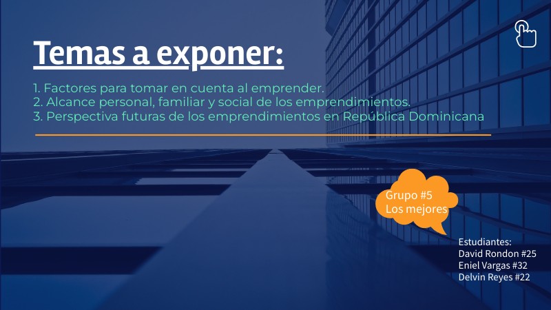 FORMAL PRESENTATION | Genially