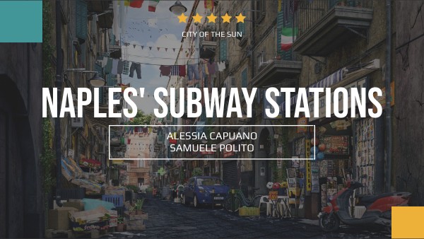 NAPLES' SUBWAY STATIONS