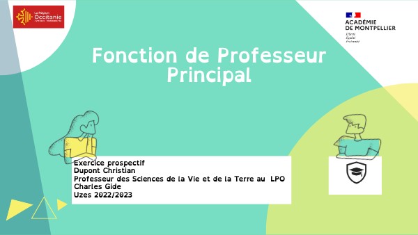 exercice prospectif Fonction de professeur principal 1