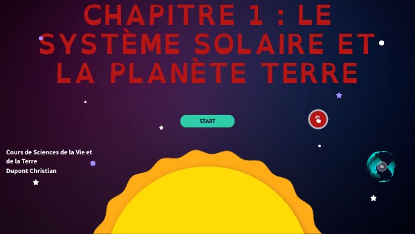 5e T1C1 Le système Solaire et la planète Terre | Genially