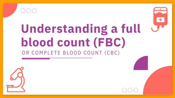 Full blood count report