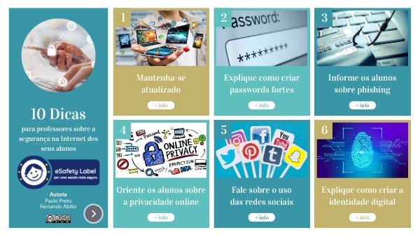 eSafety - Professores | Genially