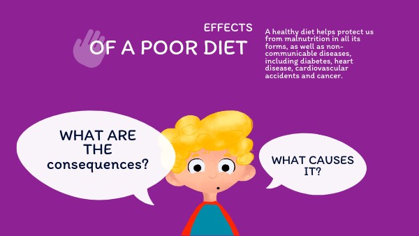 EFFECTS OF A POOR DIET/PE