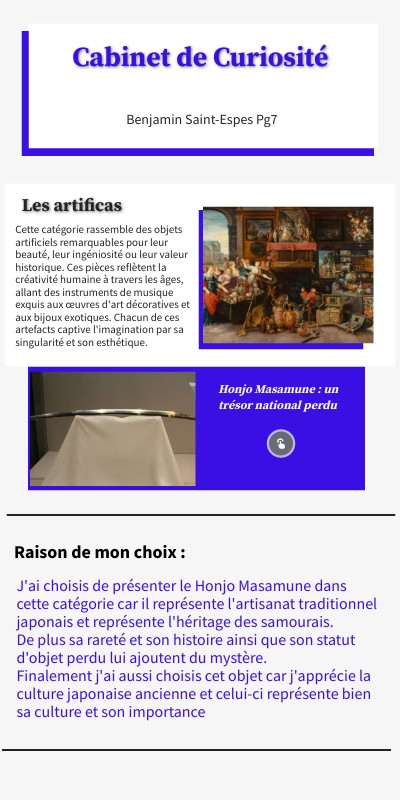 Infographie interactive basique | Genially