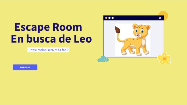 ESCAPE ROOM ANIMALES DE LA SELVA