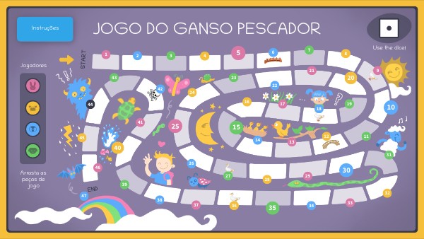 Jogo do ganso pescador