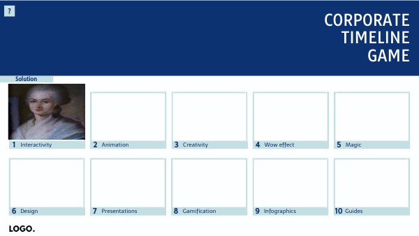 Gioco timeline corp | Genially