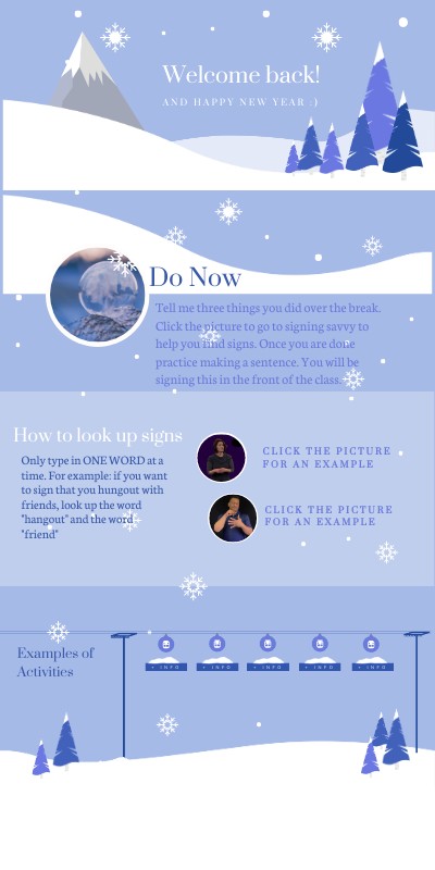 ASL Do Now: 01.02.24 | Genially