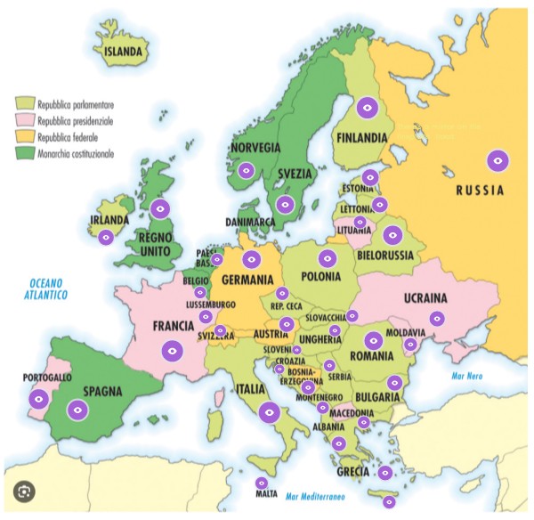 Stati europei e forme di governo | Genially