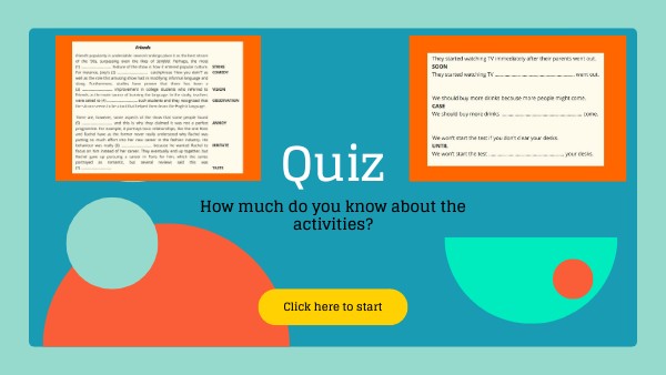QUIZ PARTS 3 AND 4 | Genially