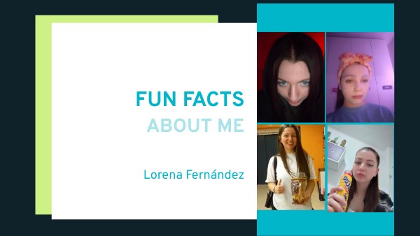 FUN FACTS ABOUT ME | Genially