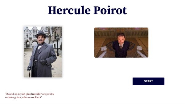 Hercule Poirot | Genially