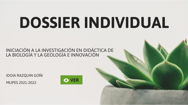 Dossier individual, Idoia Razquin