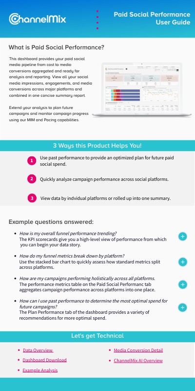 Paid Social Performance User Guide