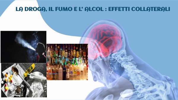 alcol droga e fumo | Genially