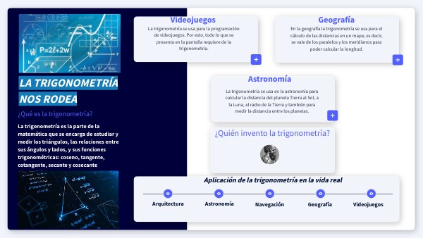 LA TRIGONOMETRÍA NOS RODEA