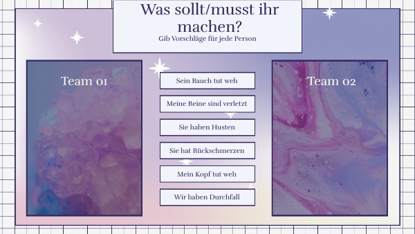 Was sollt/musst ihr machen? | Genially