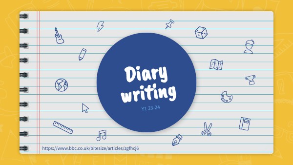 WRITING A DIARY / RECOUNTER / JOURNAL | Genially