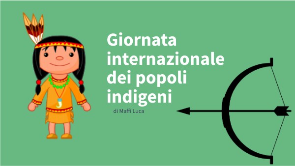 giornata internazionale dei popoli indigeni
