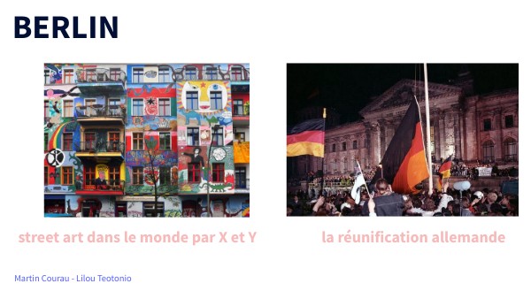 Berlin présentation | Genially