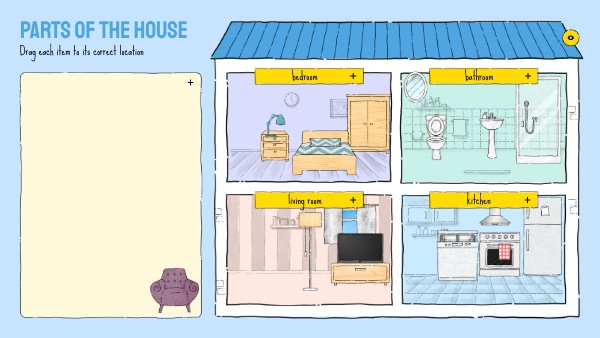 PARTS OF THE HOUSE | Genially