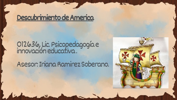 descubrimiento de america