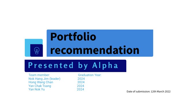 PITCH DECK PRESENTATION