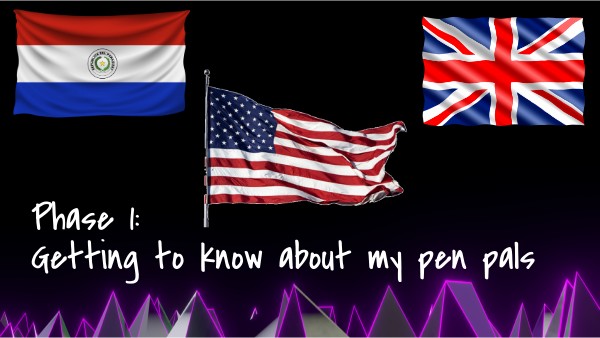 Phase 1: Getting to know about my pen pals