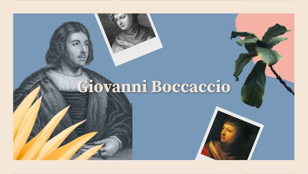 GIOVANNI BOCCACCIO | Genially