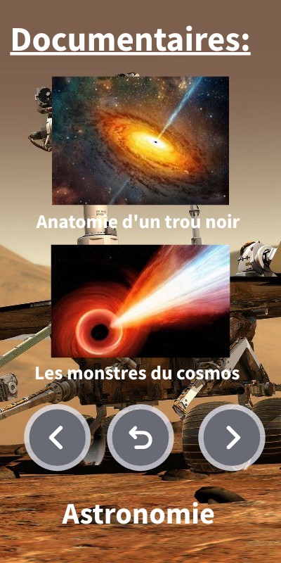 1441.Documentaires astronomie | Genially