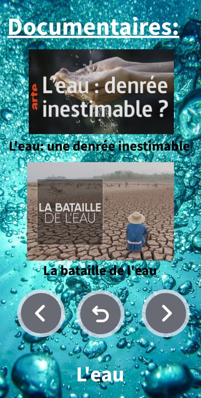 1451.Documentaires eau abonnés | Genially