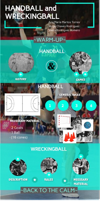 Balonmano y Wreckingball | Genially