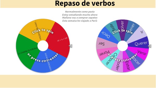 repaso de verbos