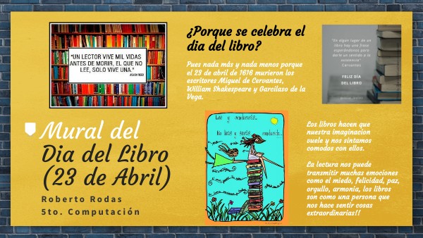 Mural del Dia del Libro