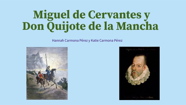 Miguel de Cervantes