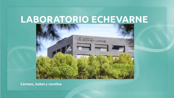 LABORATORIOS ECHEVARNE