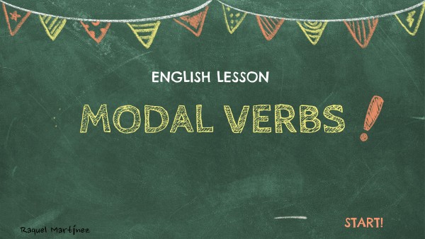 Modal verbs | Genially
