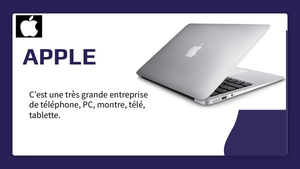 Processus de production Apple