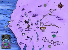 Interactive Map of Underfell | Genially