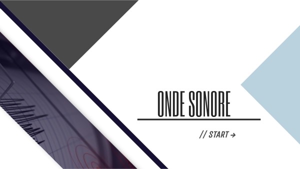 ONDE SONORE | Genially
