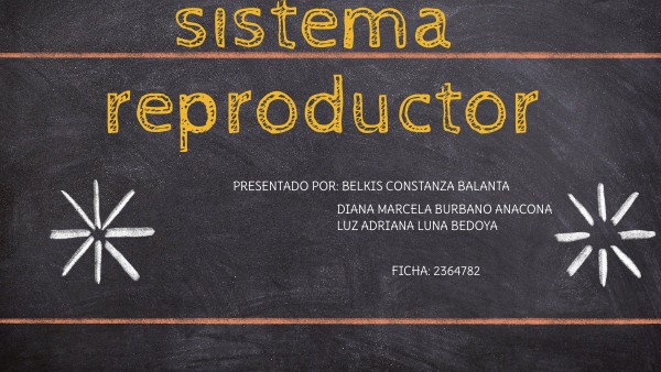Sistema reproductor | Genially