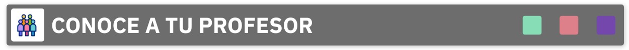 Conoce a tu profesor | Genially