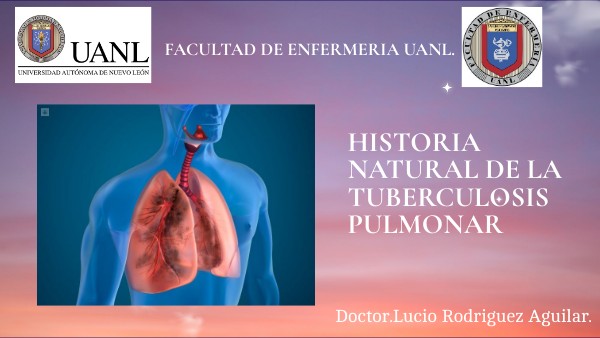 Historia Natural de la Tuberculosis Pulmonar. | Genially