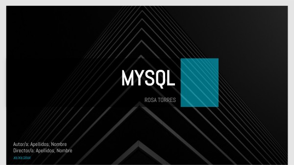 MYSQL | Genially