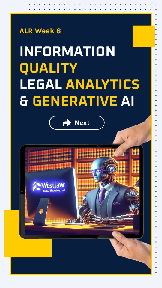 ALR Lecture 6 Legal Technology in the 21st Century