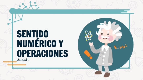 Unidad 1. Sentido Numérico y Operaciones. GED.