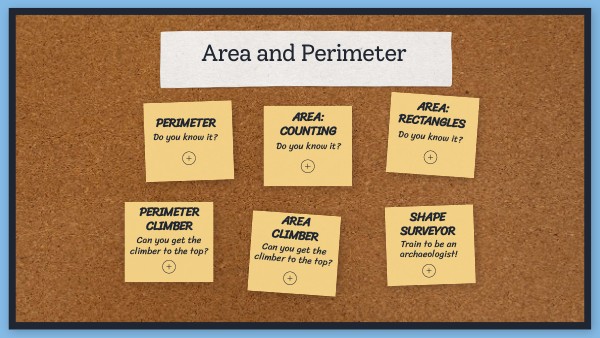 Area & Perimeter Follow Up Activity
