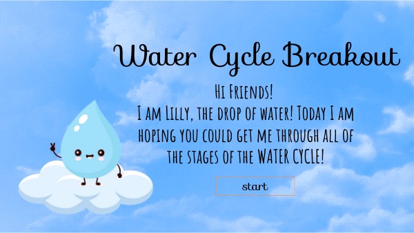 Water Cycle Breakout