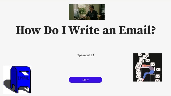 Writing an Email | Genially