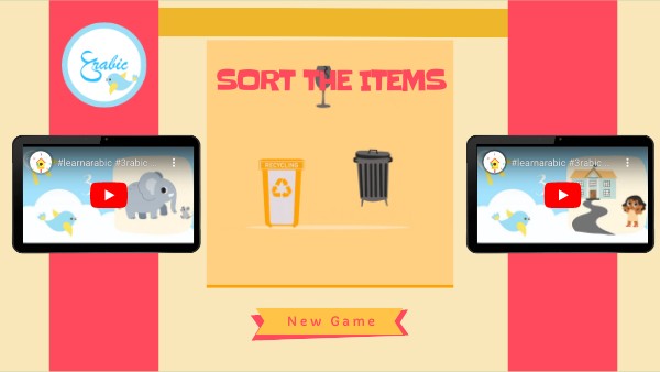 Sort the objects-3rabic.net | Genially